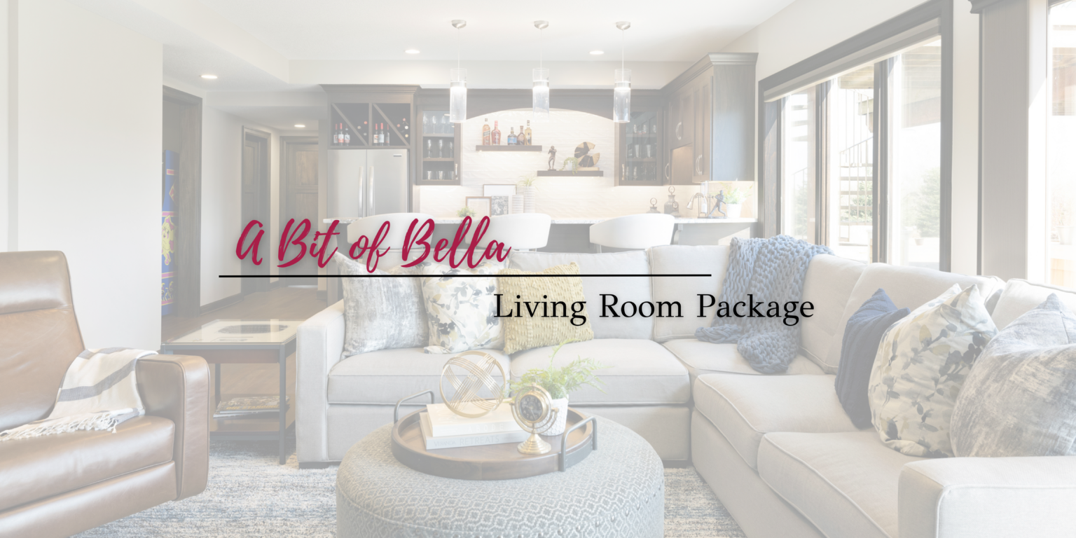 Living Room Virtual Interior Design Package